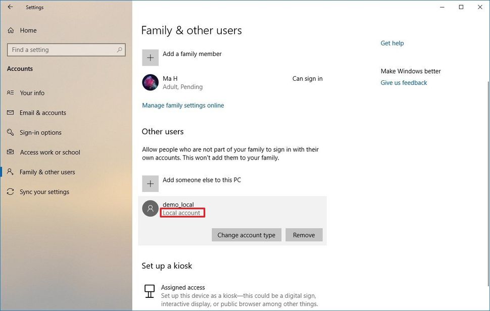 How to determine user account type on Windows 10 | Windows Central
