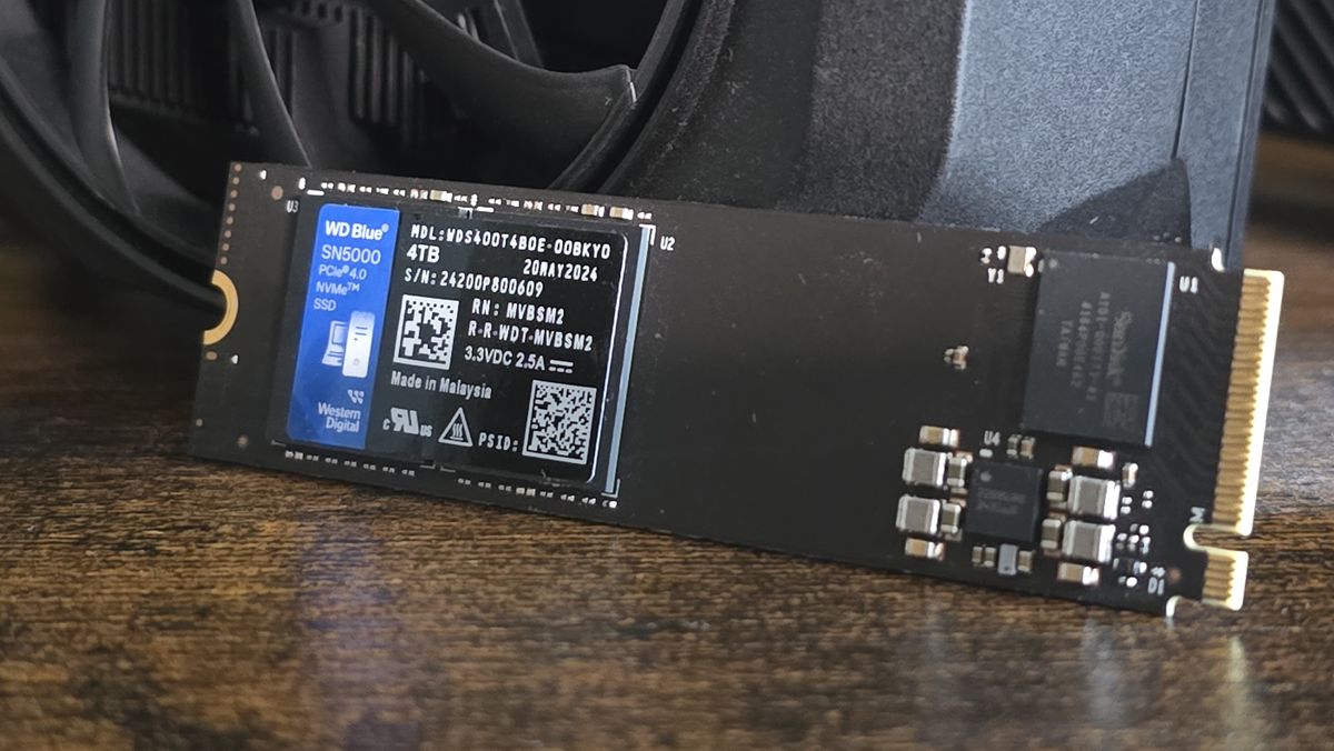 WD Blue SN5000 4TB NVMe SSD review | PC Gamer