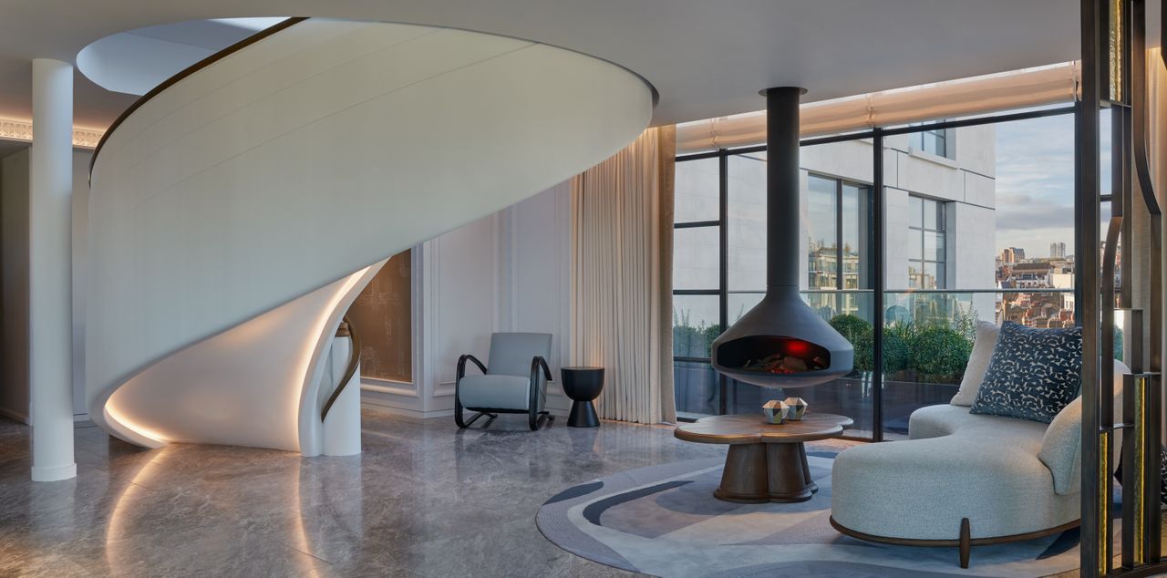 Claridge’s The Residence, a penthouse designed by André Fu | Wallpaper*