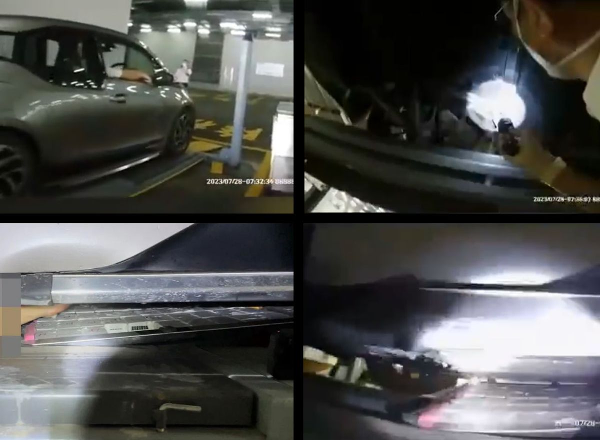 Chinese Smuggler Hides 837 CPUs, 900 RAM Sticks in Car’s Undercarriage ...