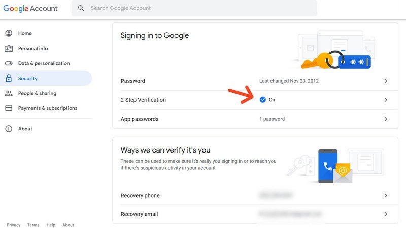 How to secure your Google account so you're not locked out | Android ...