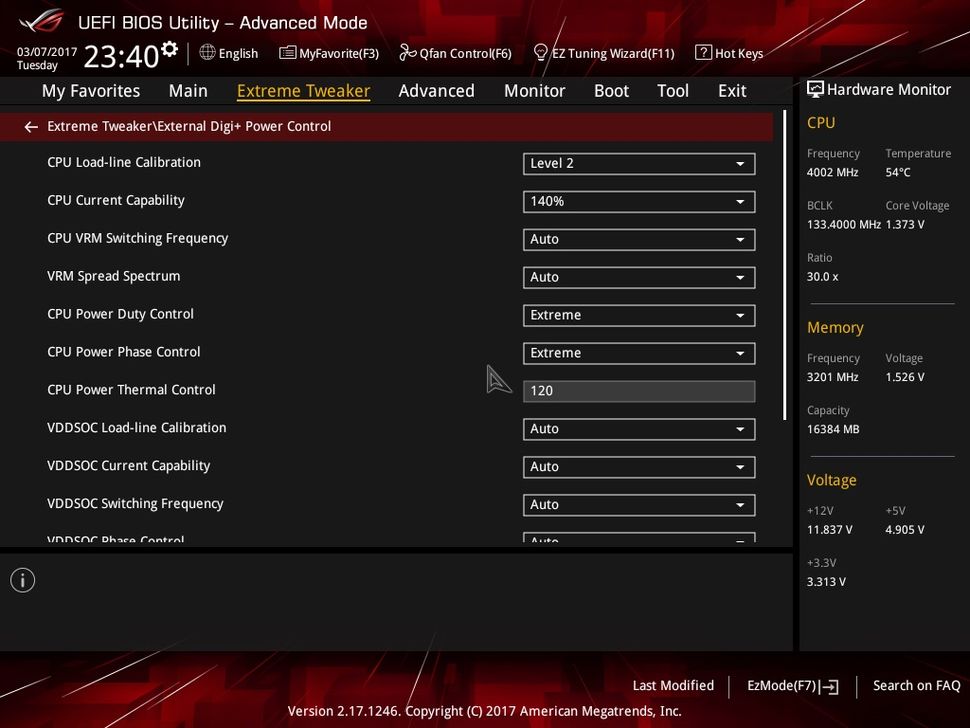AMD Ryzen CPU BIOS Overclocking Options