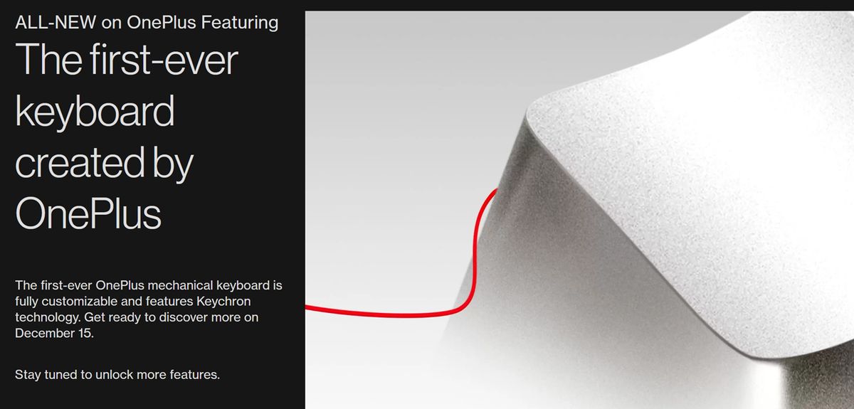 OnePlus Teases 'New and Exciting' Mechanical Keyboard, Coming This ...