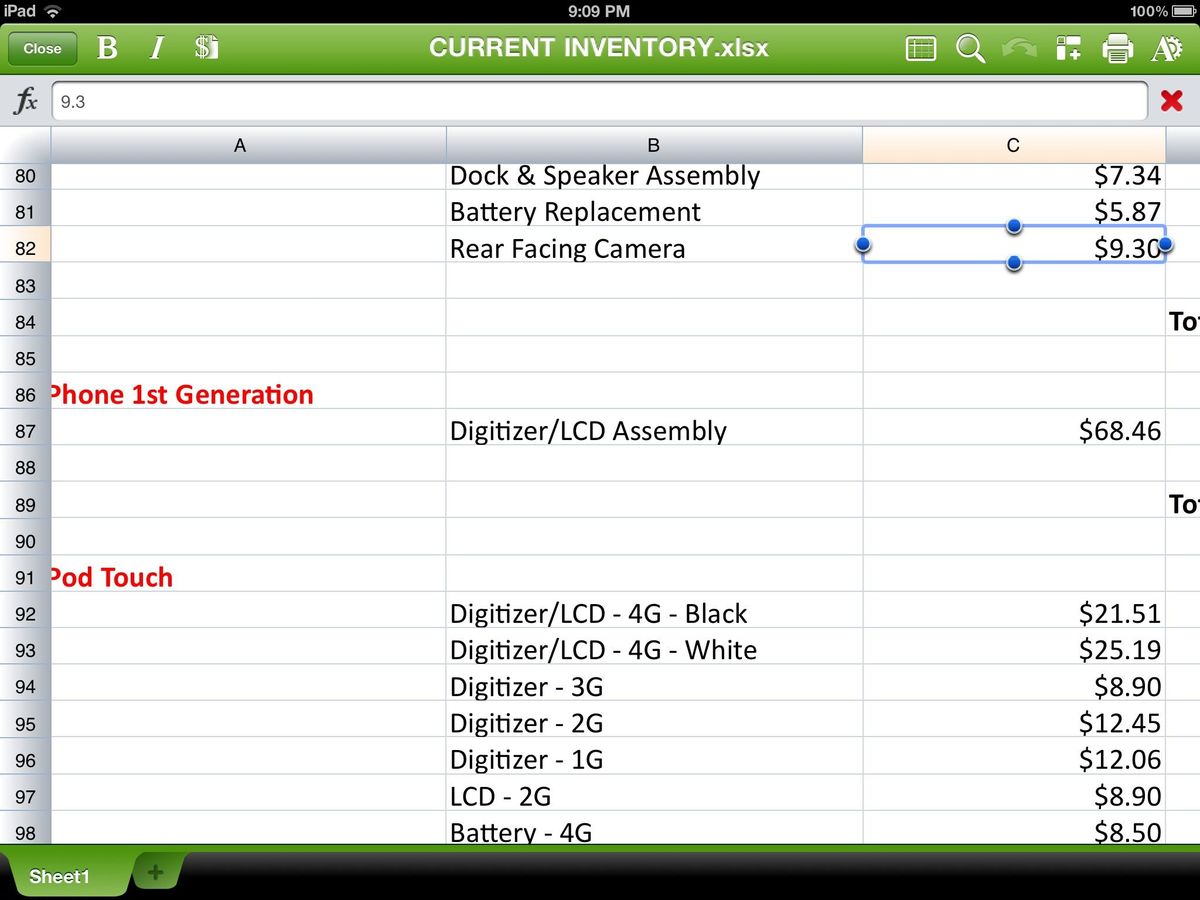 iWork vs. Documents To Go vs. Quickoffice Pro HD: Mobile office suite ...