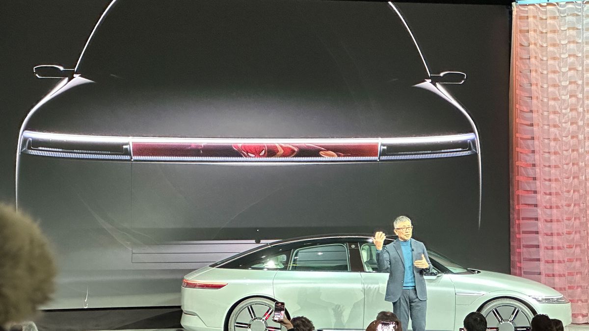 Sony and Honda's Afeela self-driving car is not quite giving us the ...