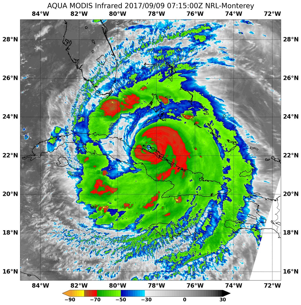 Hurricane Irma Hits Cuba, Approaches Florida in NASA Satellite View | Space
