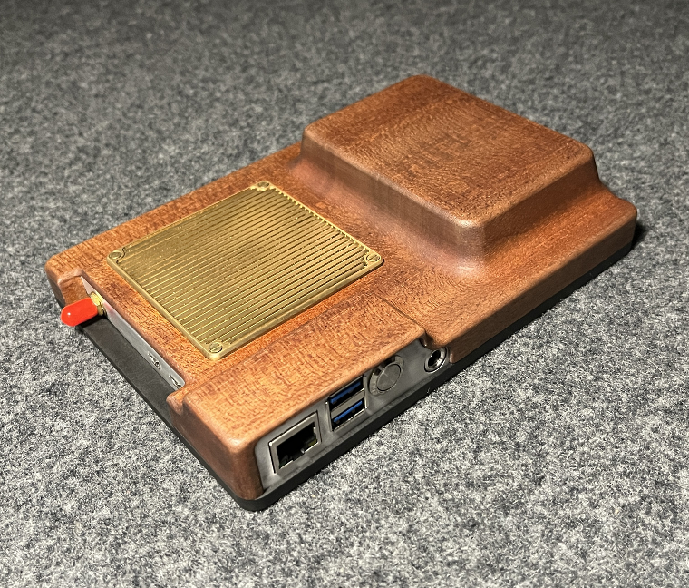 Raspberry Pi 5 powers retro-futurism 1980s cyberdeck with custom milled ...