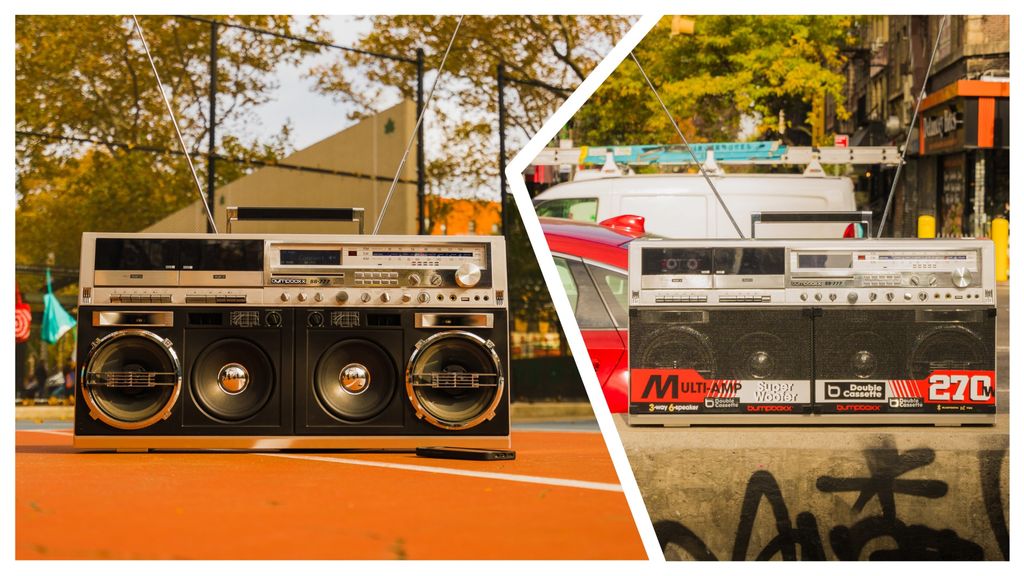 Bump up the volume: Bumpboxx BB-777 is an 80s-inspired boombox that can ...