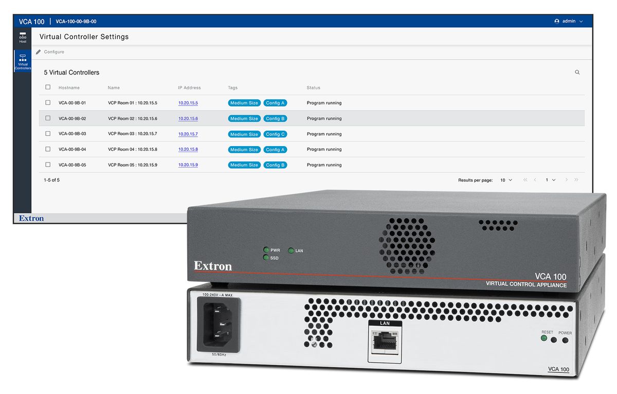 Extron's PlenumVault Direct View System and Virtual Control—What to ...