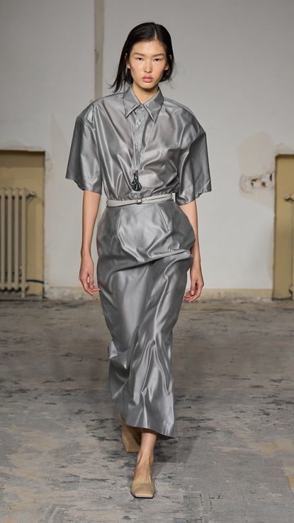 The Silver Skirt Trend Is Taking Over in a Big Way This Spring | Who ...