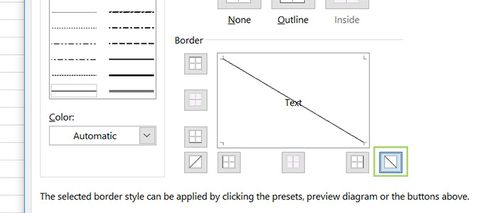 How to Draw a Diagonal Line Through a Cell in Excel | Laptop Mag