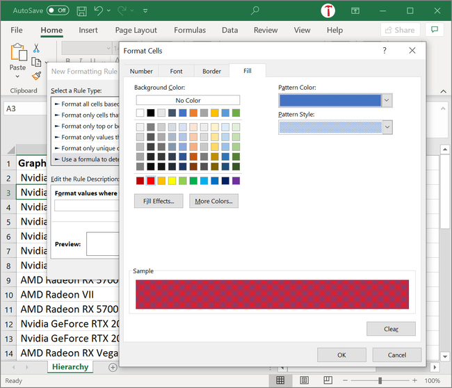 How to Shade Every Other Row in Excel / Google Sheets | Tom's Hardware