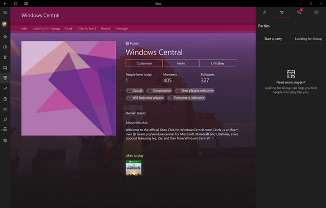 How to join and leave a Club on Xbox One and Windows 10 | Windows Central