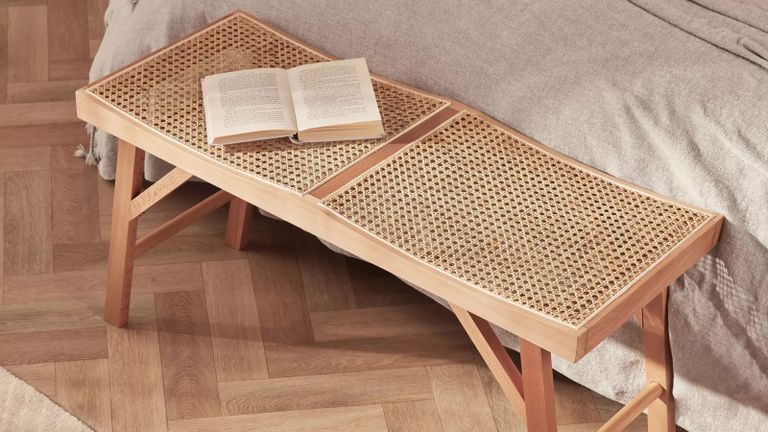 Primark’s high end-style rattan bench is only £65 | Ideal Home