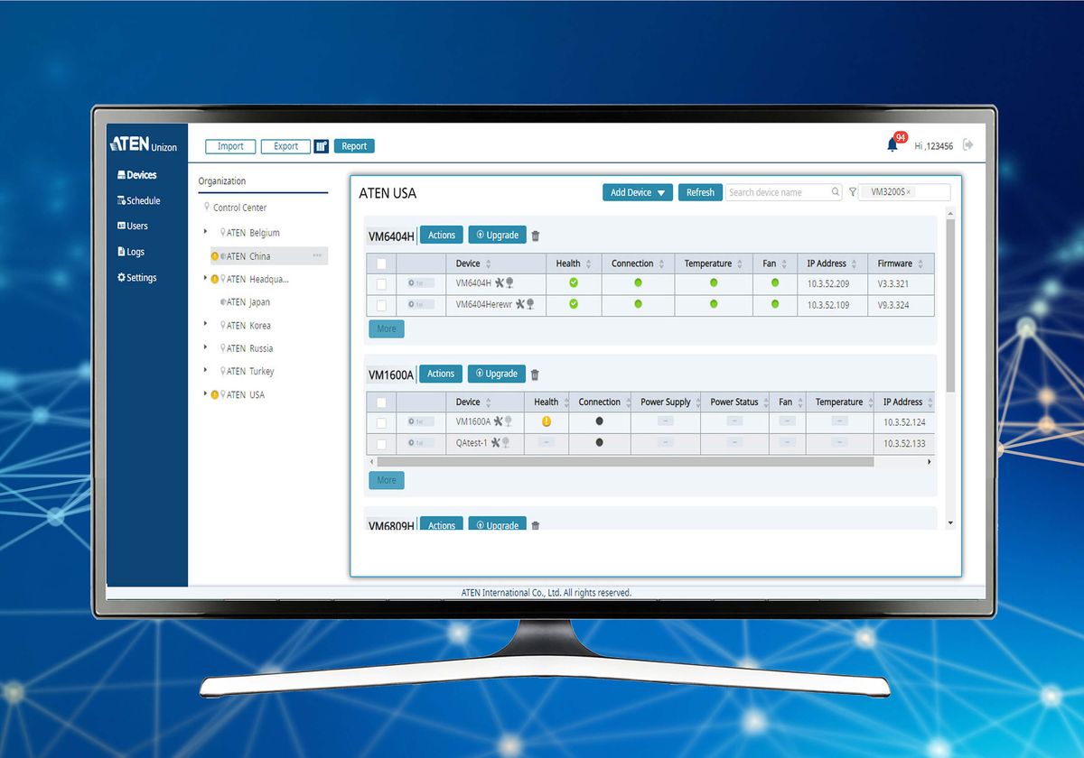 ATEN Launches Server-Based Software for Global AV Management | AVNetwork ATEN Launches Server-Based Software for Global AV Management | AVNetwork
