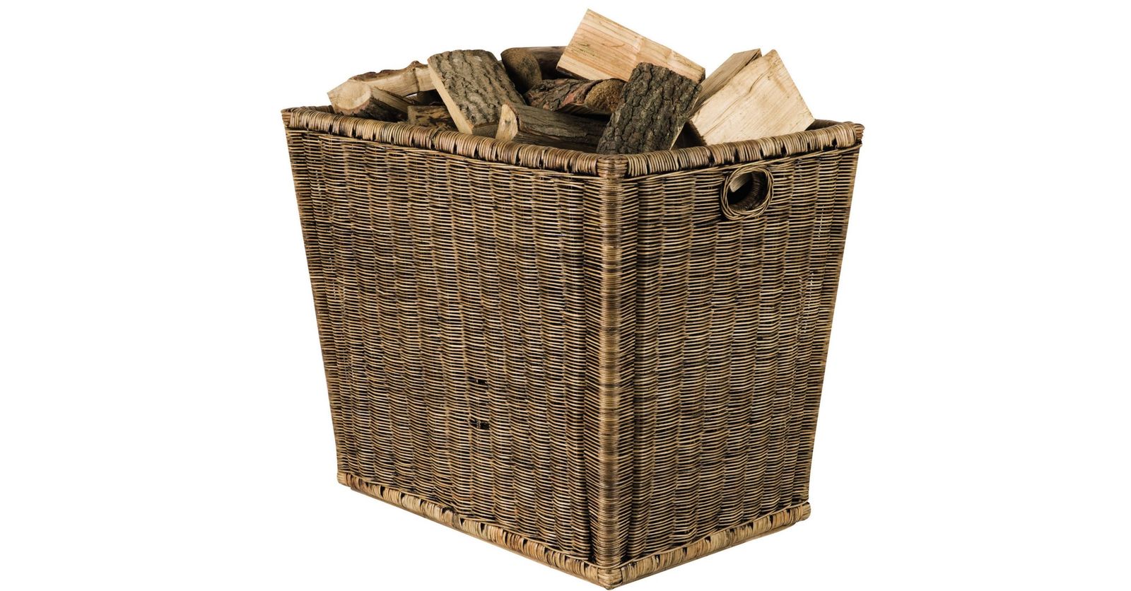 12 beautiful log baskets to set off your fireplace or stove | Country Life