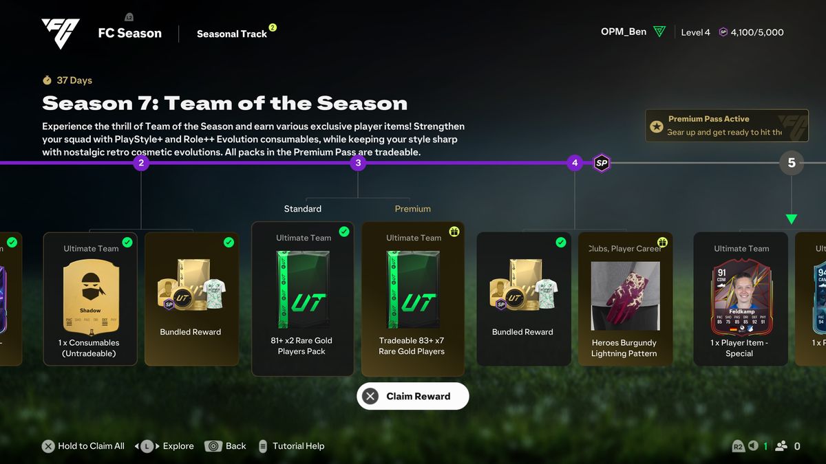 All FC 25 Premium Pass rewards and what it costs | GamesRadar+