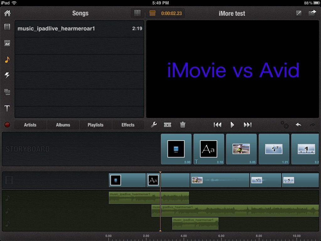 iMovie vs Avid Studio: iPad video editing app shootout | iMore