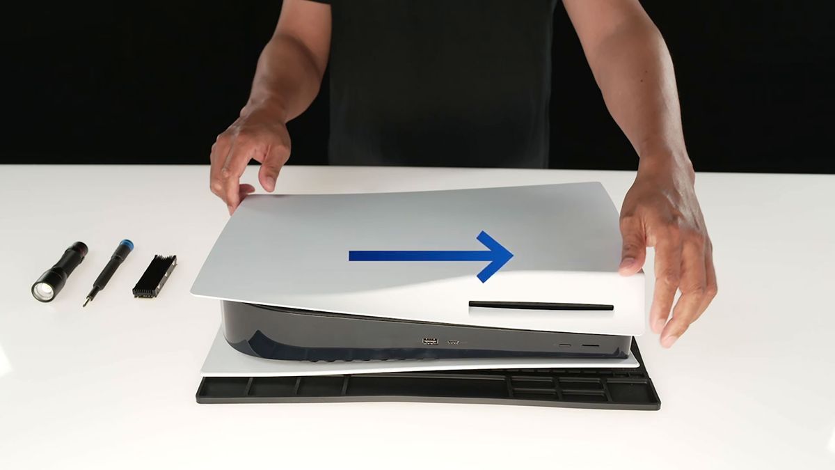 How to install an M.2 SSD in a PS5 | GamesRadar+