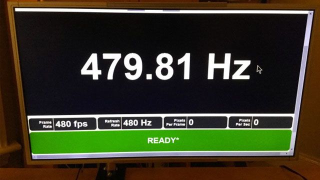 480Hz gaming monitors are incoming if prototype screen is to be ...