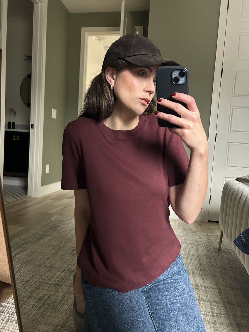 See How the Most Popular Aritzia Wardrobe Basics Look On | Who What Wear