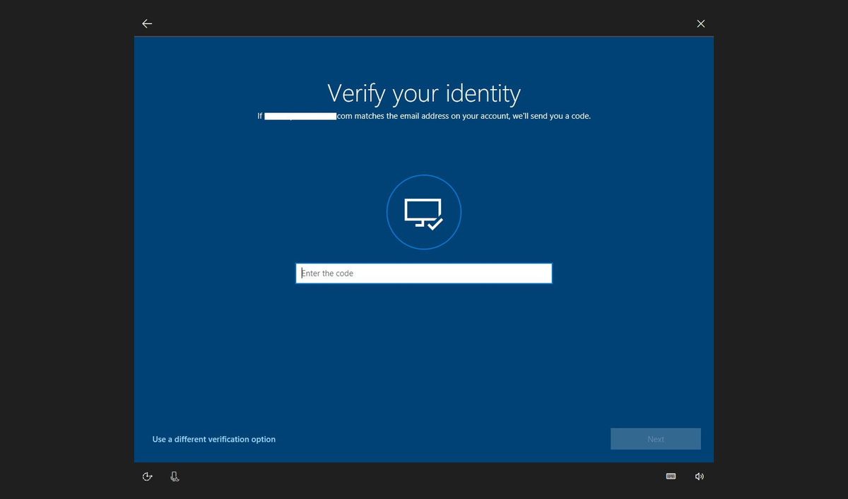 How to reset password from the Lock screen on the Windows 10 Fall ...