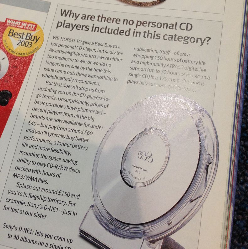 A brief history of the portable music player | What Hi-Fi?