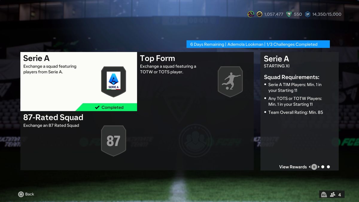 FC 24 Ademola Lookman SBC Solutions guide | GamesRadar+