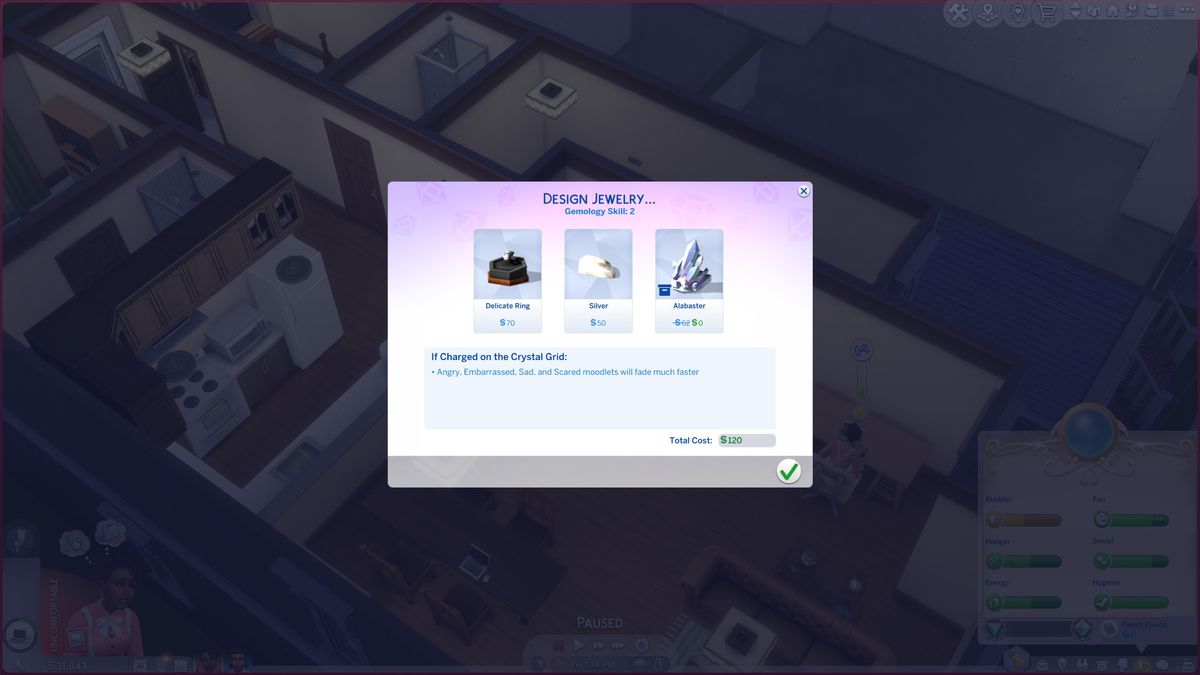 The Sims 4's new Crystal Creations DLC basically gave me craftable cheat codes for boosting my ...