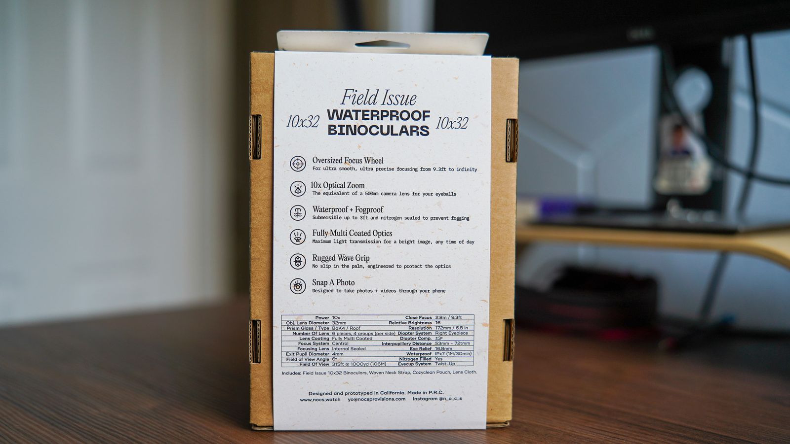 Nocs Provisions Field Issue 10x32 review: visionary views | T3