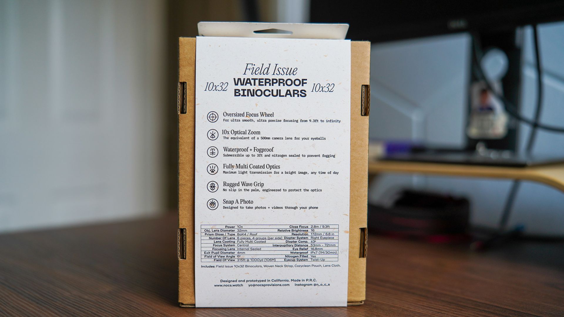 Nocs Provisions Field Issue 10x32 review: visionary views | T3