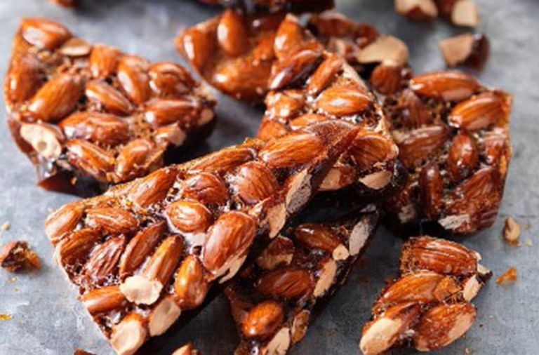 Almond brittle | Snack Recipes | GoodtoKnow