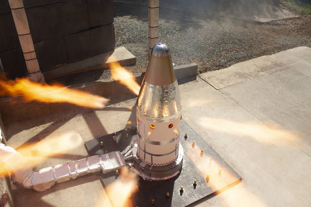 Watch NASA's Orion Escape Motor Pass a Critical 'Trial-By-Fire' Test ...