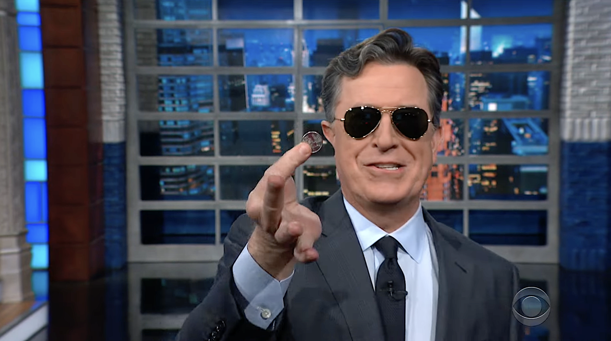 Stephen Colbert, Trevor Noah, and Jimmy Fallon goof on Biden's $1 ...