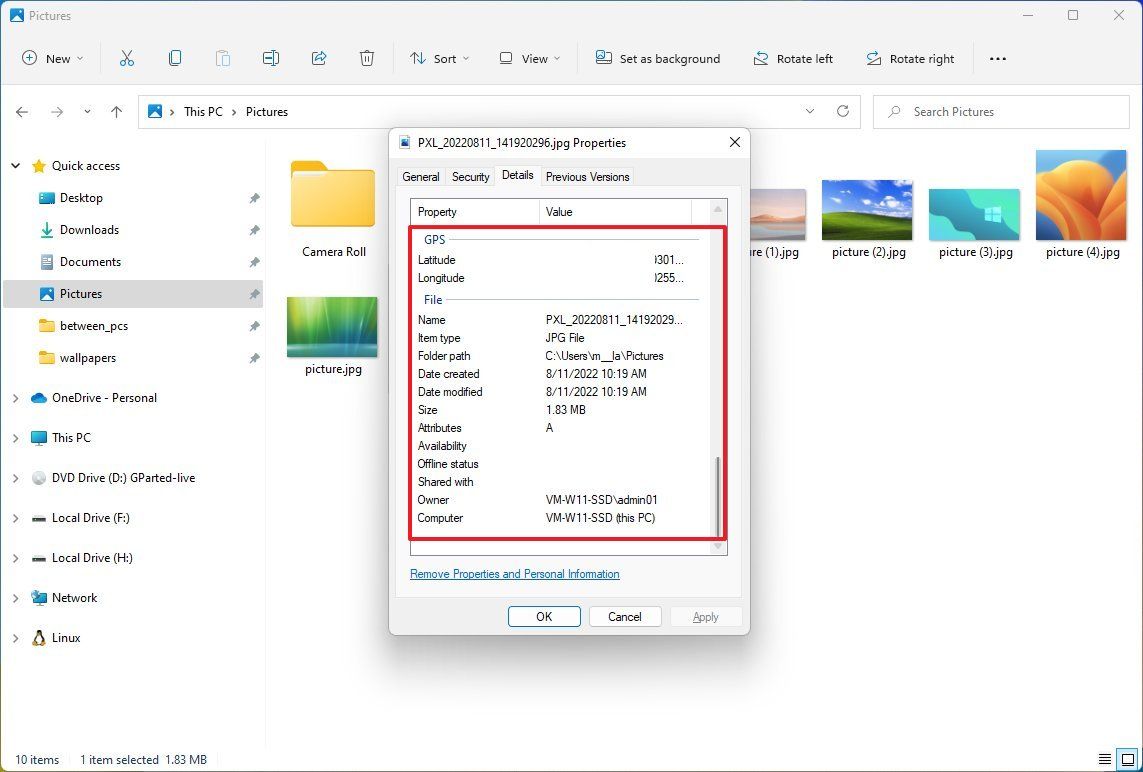 How to edit image metadata on Windows 11 | Windows Central