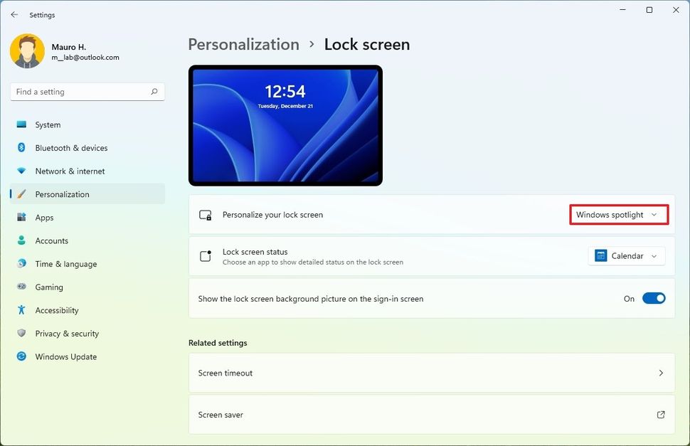 How to customize Lock screen settings on Windows 11 | Windows Central