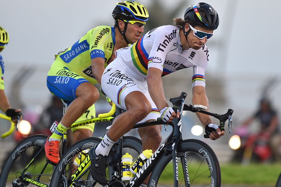 Sagan disappointed with second place in the final sprint of the Abu ...