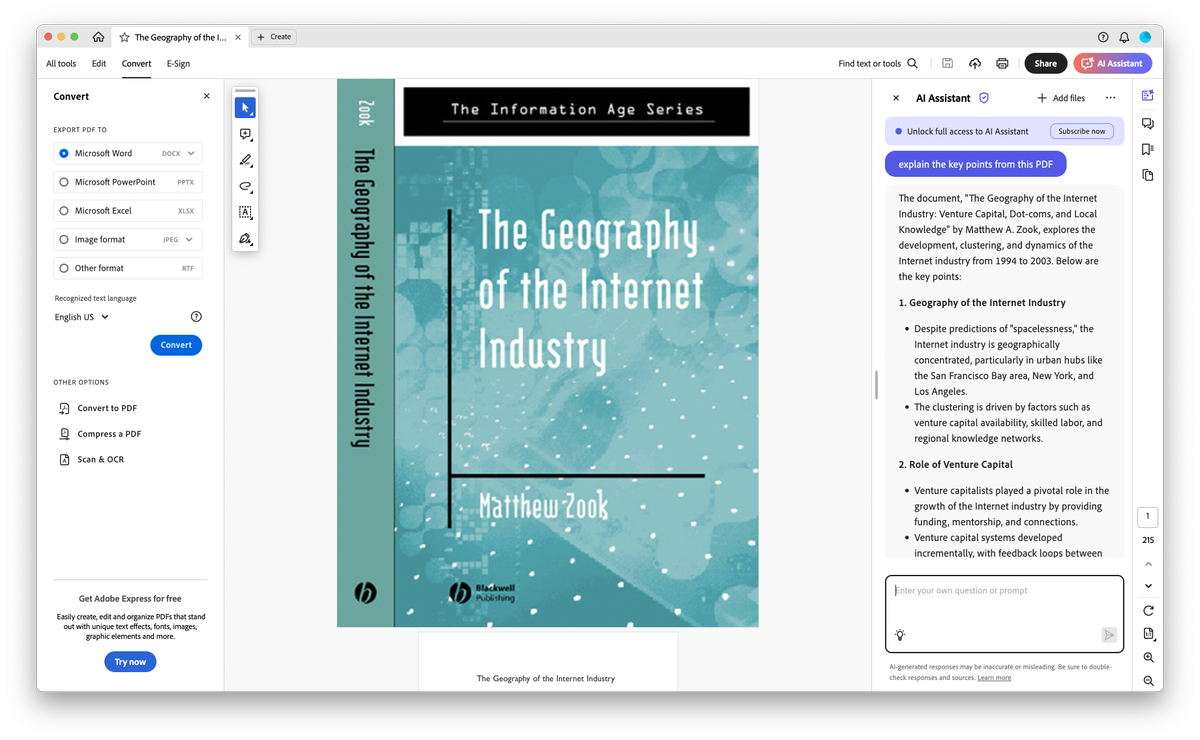 How to edit PDF for free using Adobe Acrobat | TechRadar