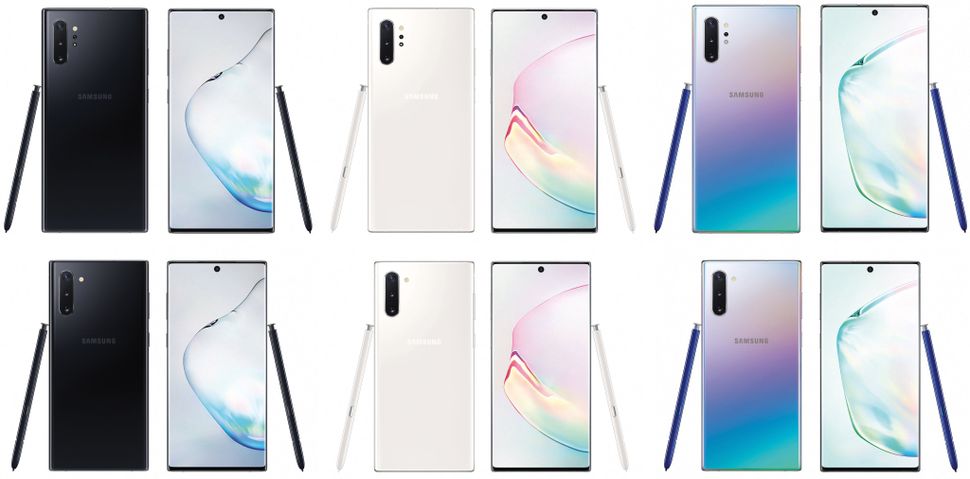 Samsung Galaxy Note 10 colors leak shows less exciting options than ...