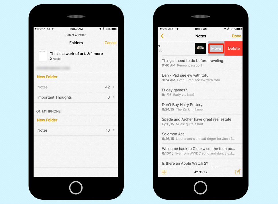 How to Manage Notes in iOS 9 | Tom's Guide
