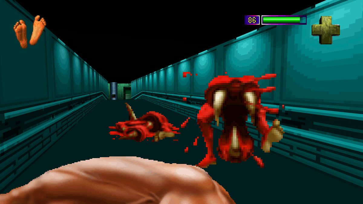 Nightdive's next game, about a chef in space who battles aliens with a ...