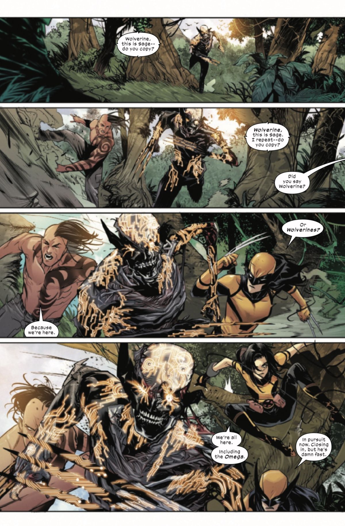 Omega Wolverine is on the run from Wolverine in X Deaths #5 preview ...