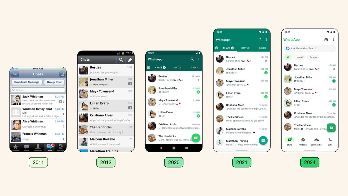 What's happened to WhatsApp? A big redesign is rolling out now – here's ...