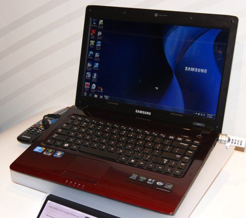Samsung's R480 Hands-On: Mainstream Notebook With Elegeant Design ...