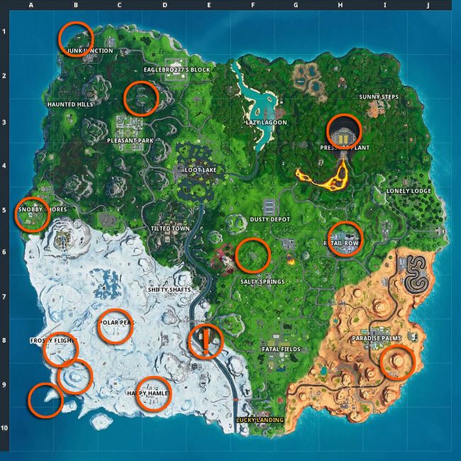 Fortnite No Dancing signs locations: Where to find and destroy No ...