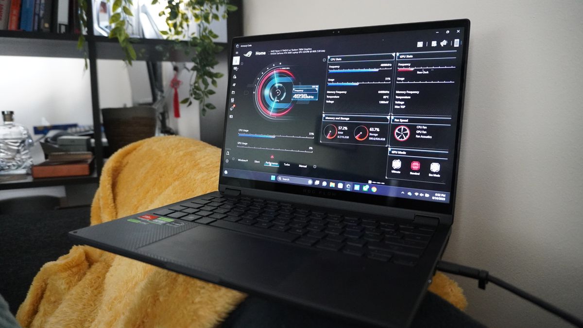 Asus ROG Flow X13 (2023) hands-on impressions: Mini but mighty | Laptop Mag