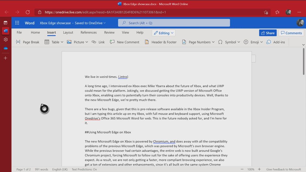 With the new Microsoft Edge, you can almost use the Xbox Series S/X for ...