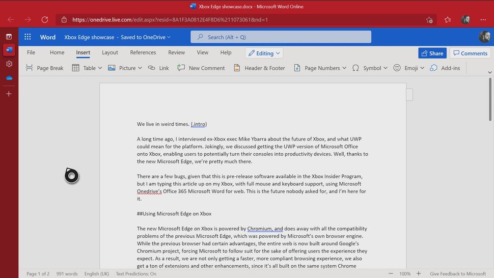 With the new Microsoft Edge, you can almost use the Xbox Series S/X for ...