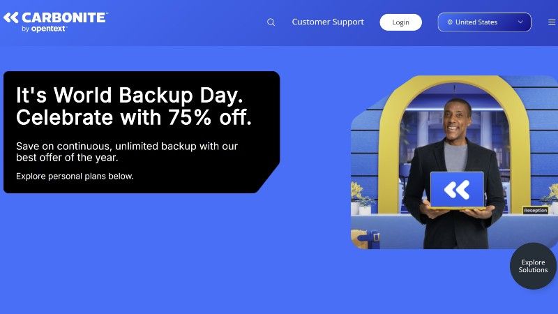 This World Backup Day secure your valuable data with Carbonite | TechRadar