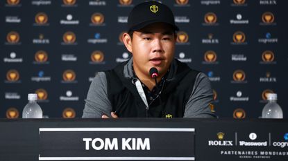 Tom Kim Explains Scottie Scheffler Incidents At Presidents Cup | Golf ...